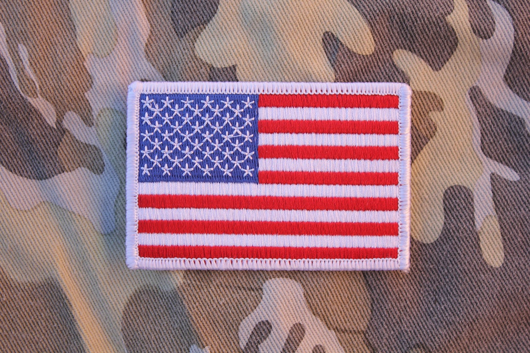 ALIENS Colonial Marines "oversized" US Flag Patch With White Border ...