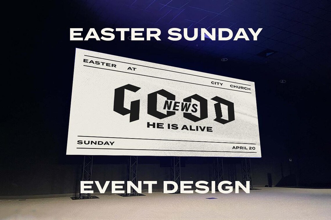 Custom Easter Church Event Design - Etsy