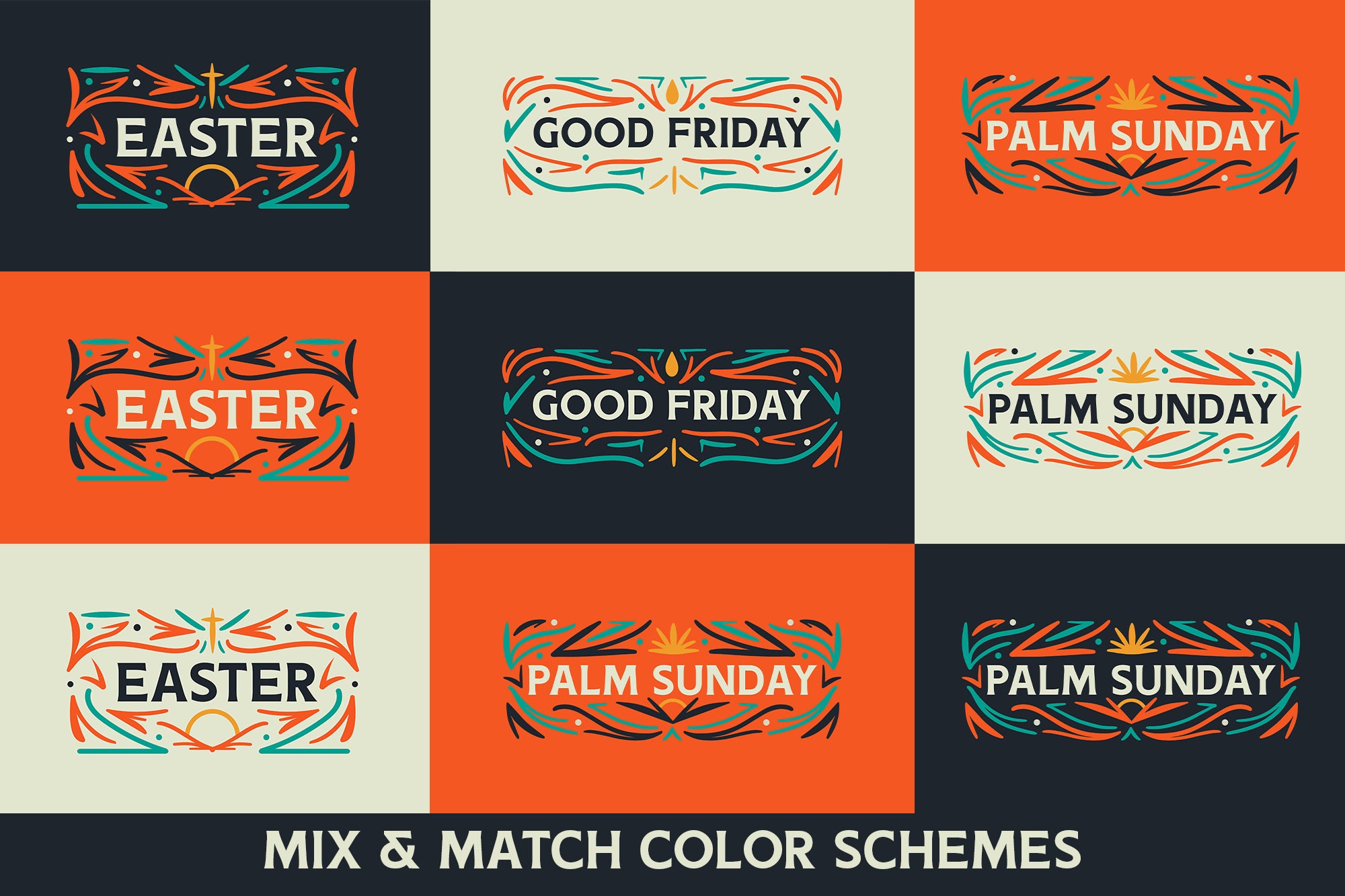 Custom Easter Church Event Design - Etsy
