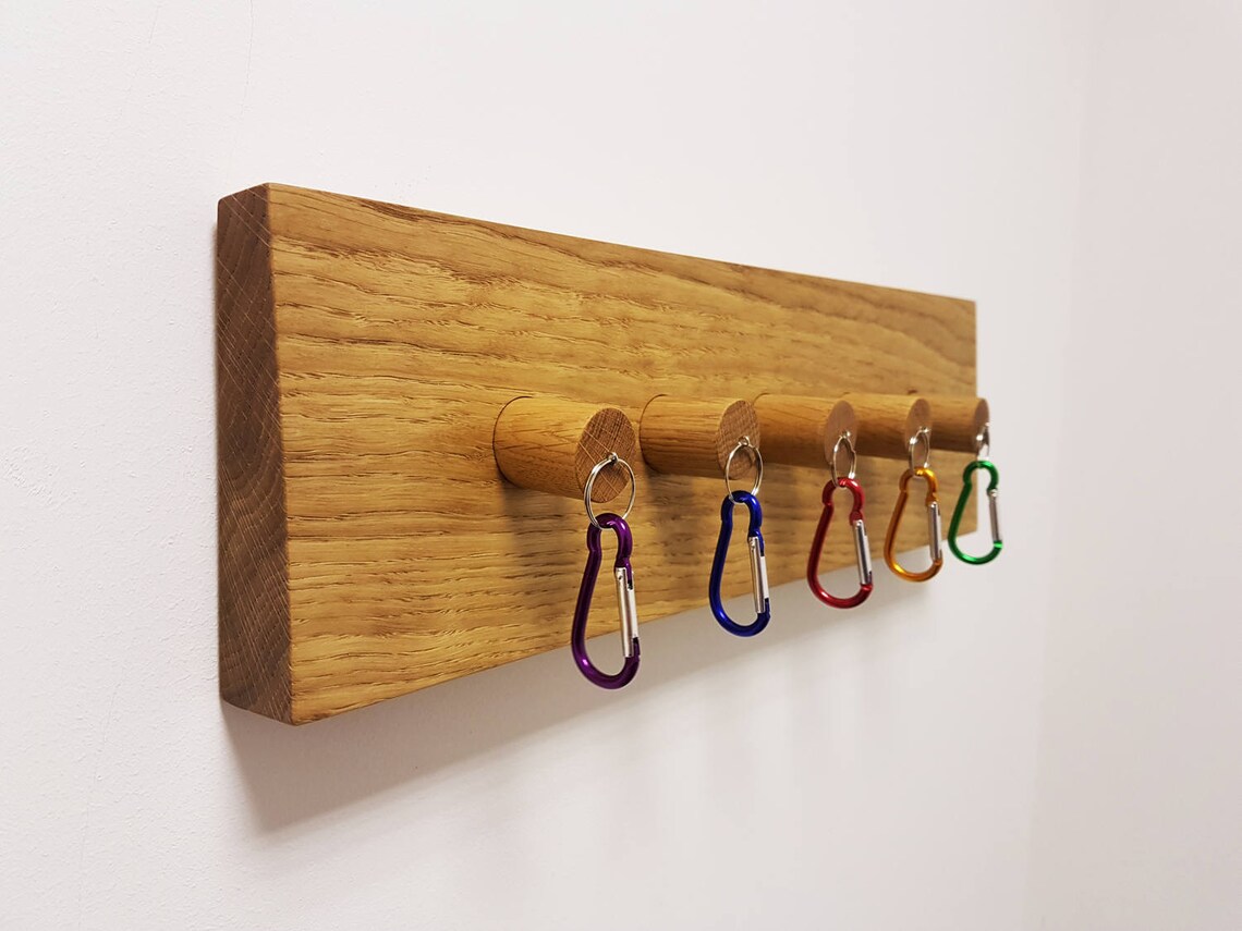 Peg Board Key Holder - Etsy