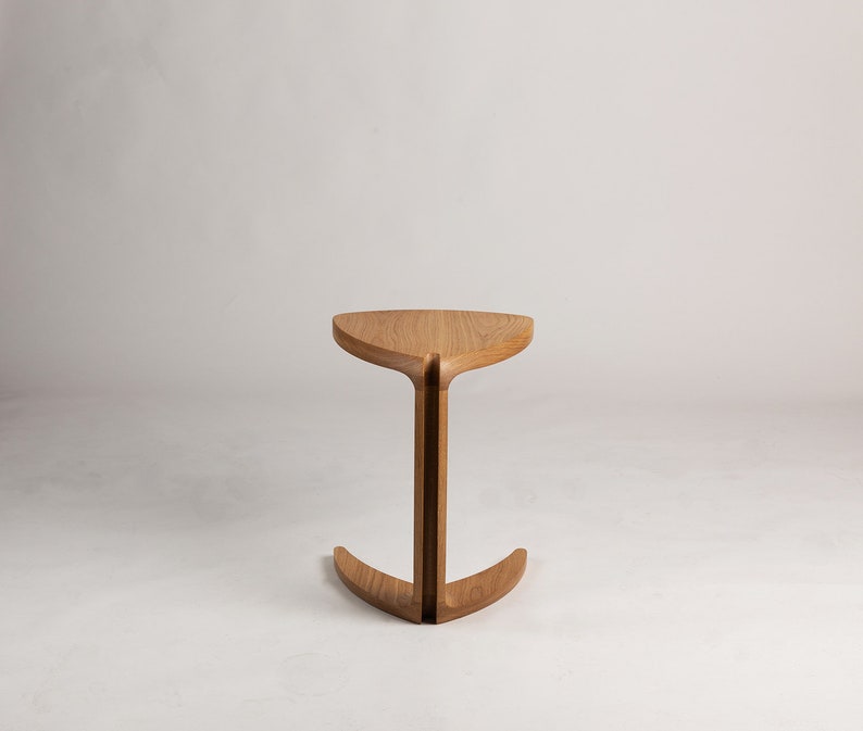 Fleure Side Table, Sculptural Delight, Carved and Shaped by Hand - Etsy