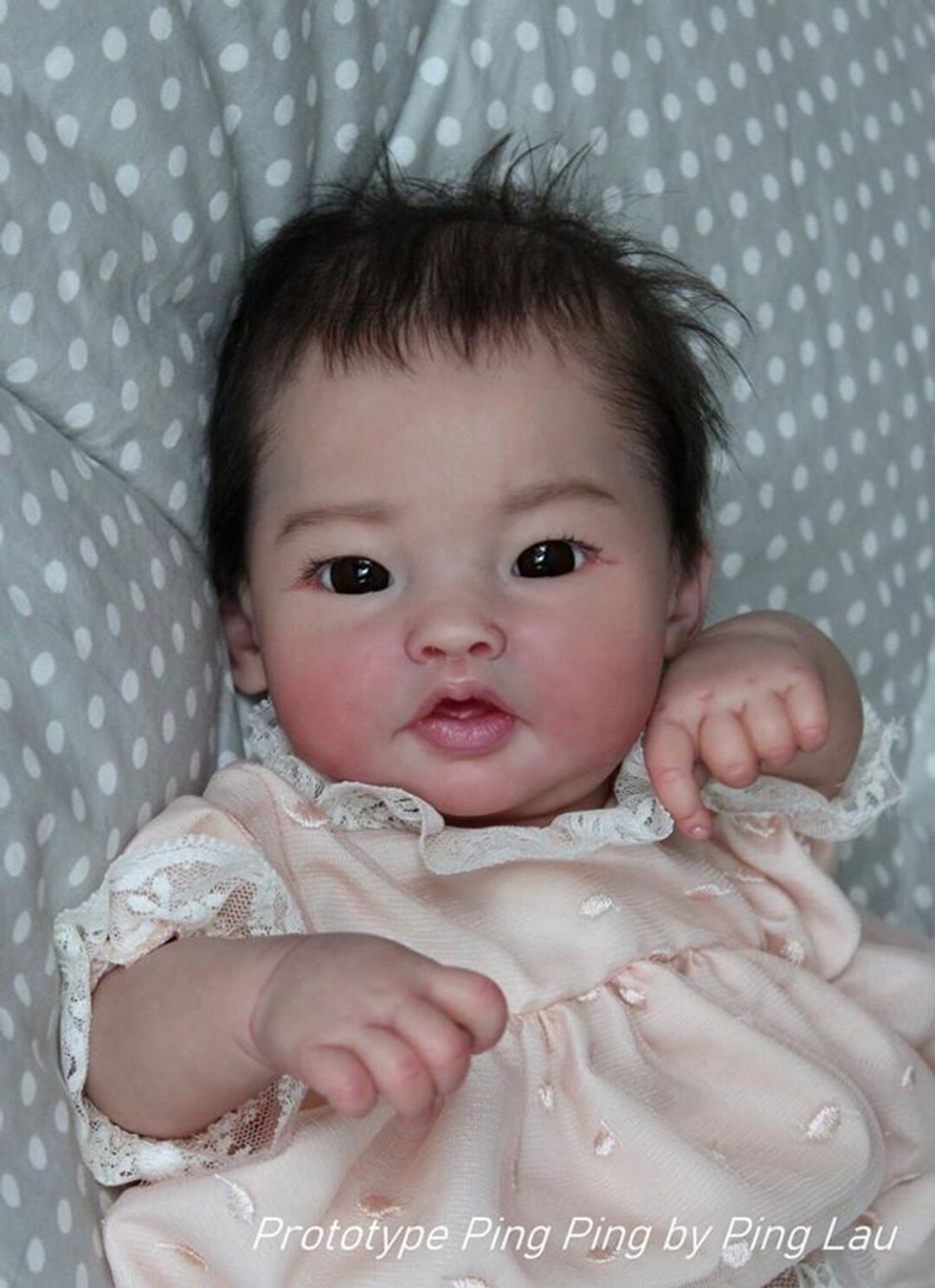 Reborn Baby PING PING by Jackie Joly, 20 Inches With Full Arms and Legs ...