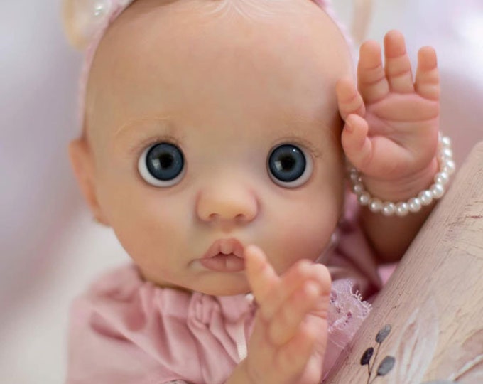 Reborn Baby Peeka by Bonnie Brown, 16 1/4 Inch Preemie, Full Limbs, Boy ...