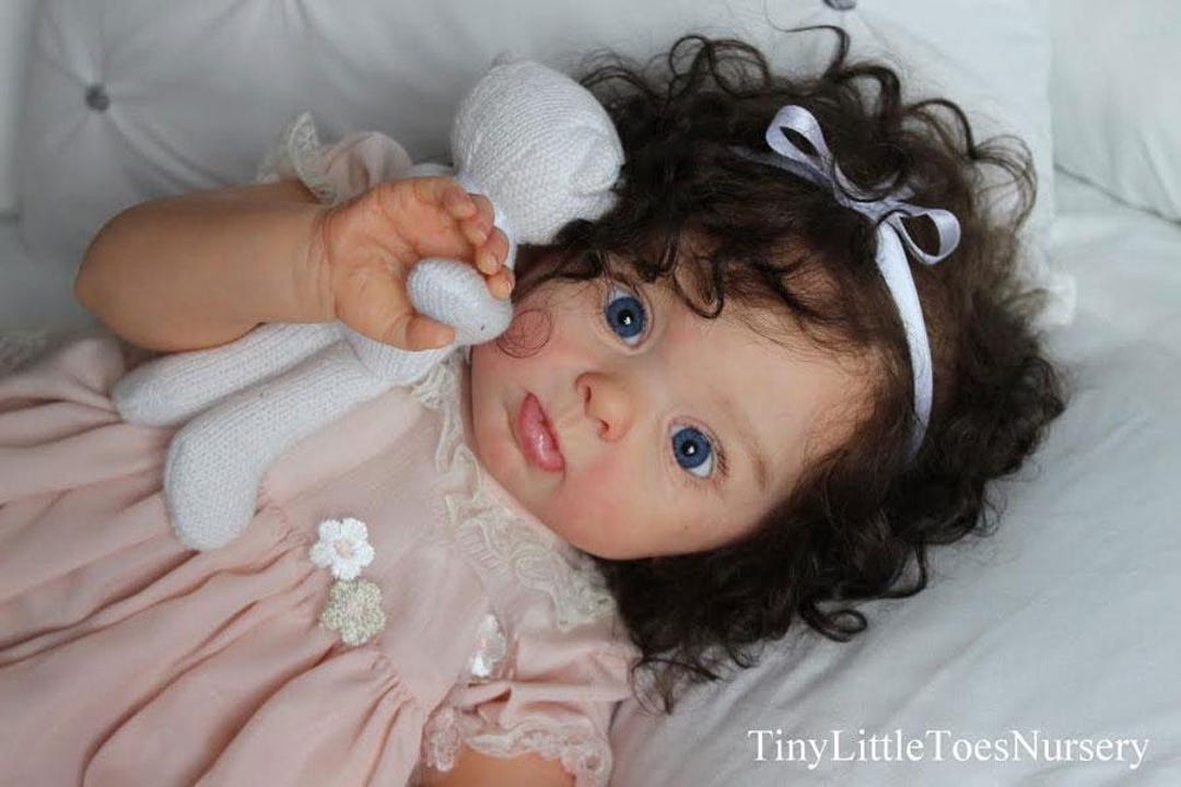 Reborn Baby PRINCESS ADELAIDE by Jackie Joly, 22 Inch Toddler With Full ...