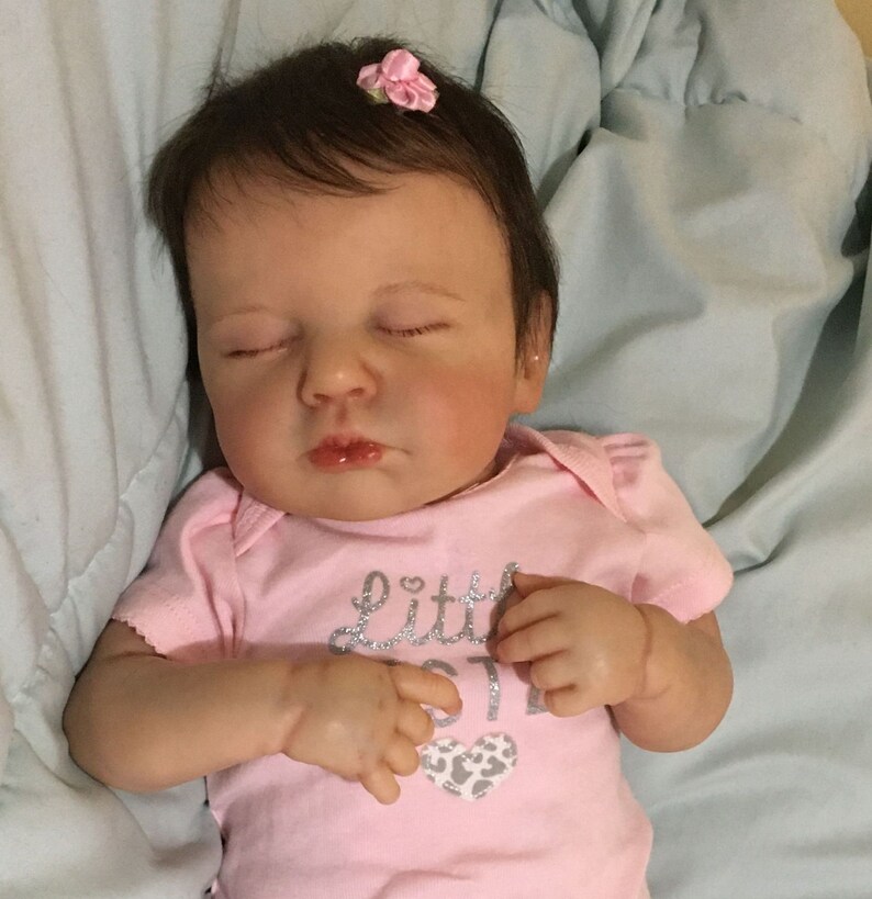 Reborn Baby LOULOU by Jackie Joly With Full Limbs, 20 Inches, Girl or ...
