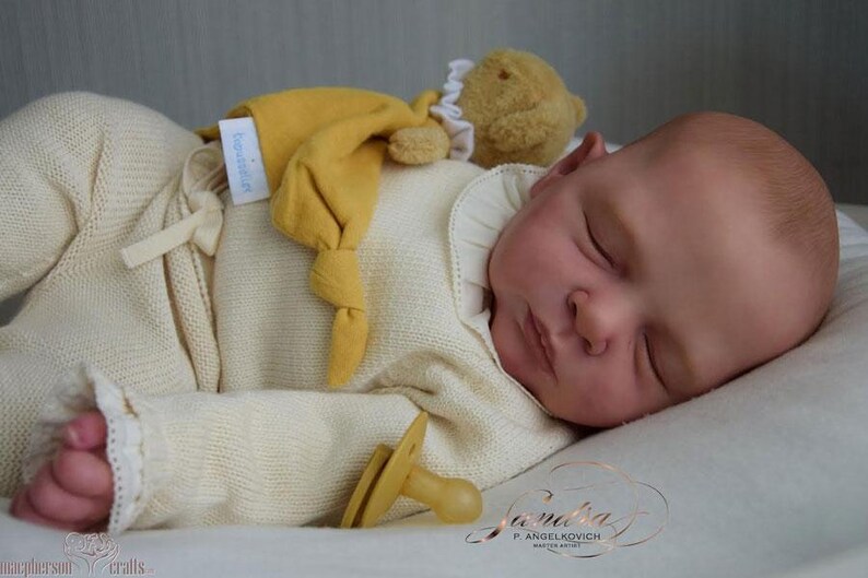 Reborn Baby ELLIOT by Jackie Joly, 21.5 Inches With Full Limbs Boy or ...