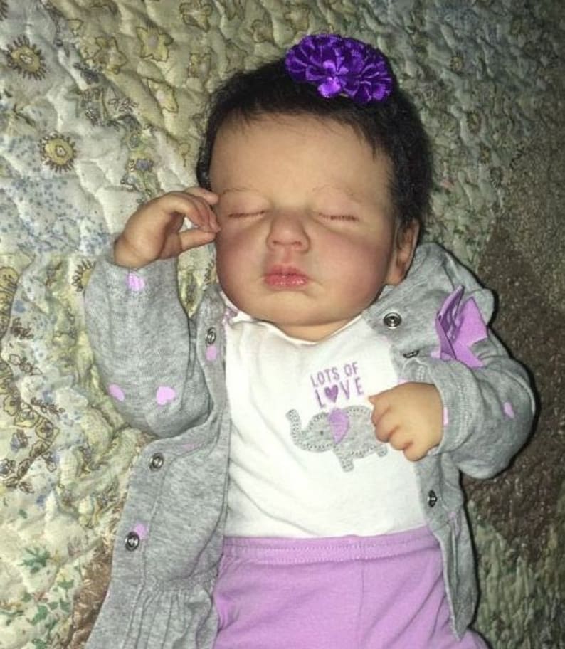 Reborn Baby LOULOU by Jackie Joly With Full Limbs, 20 Inches, Girl or ...