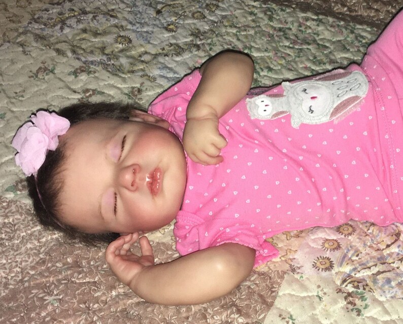 Reborn Baby LOULOU by Jackie Joly With Full Limbs, 20 Inches, Girl or ...