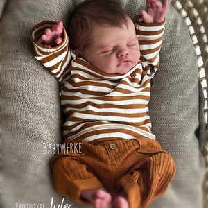 Reborn Baby JULES by Melanie Gebhardt 19 Inches, Boy or Girl Doll, Full ...