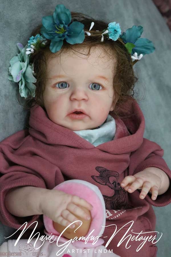 CUSTOM Reborn Baby Sandie by Joanna Kazmierczak 25 Inch | Etsy