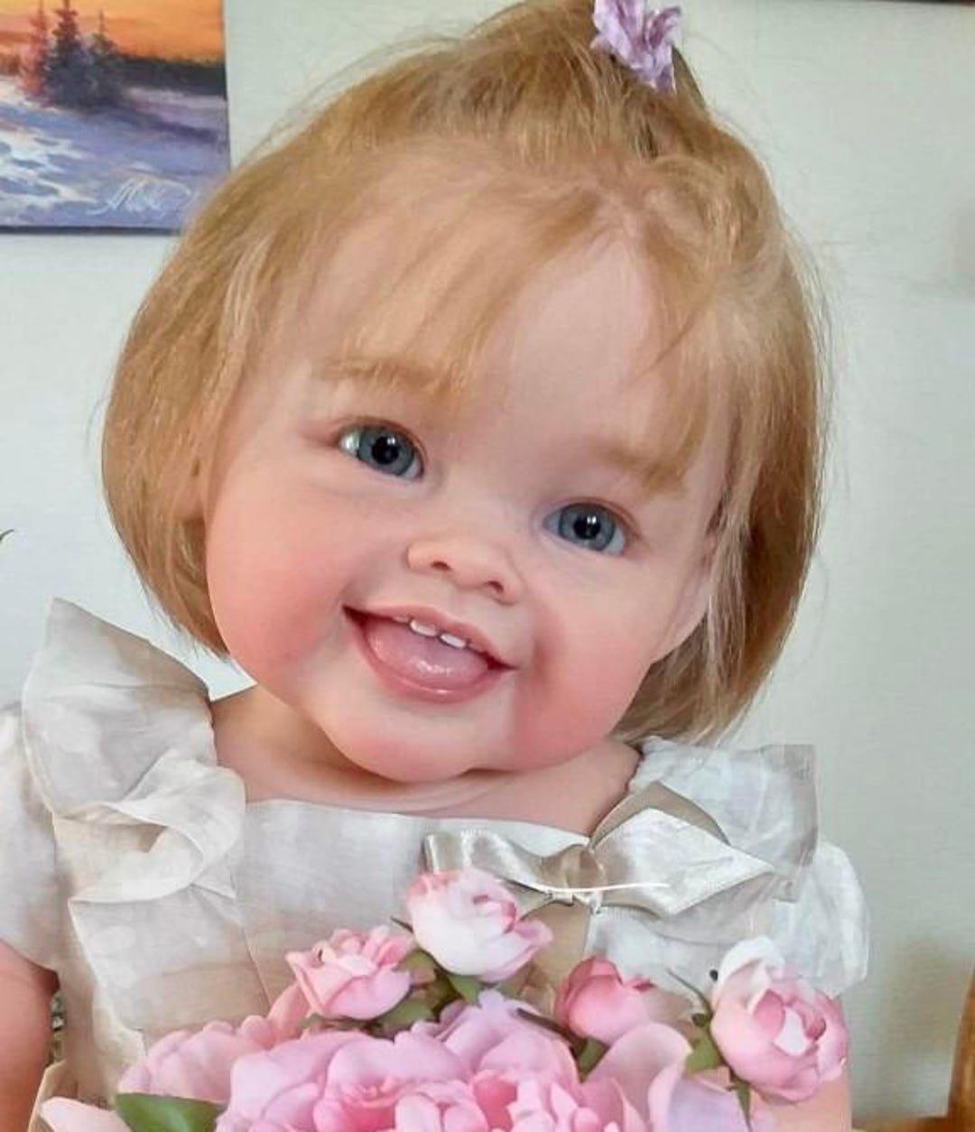 Reborn Baby DEVI by Jackie Joly, 28 Inch Toddler With Full Arms and Legs, Girl or Boy Doll ...