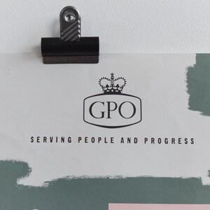 Vintage 1960s GPO Post Office Poster - Etsy