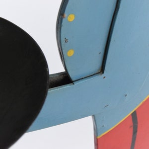 Vintage Folk Art Wooden Bell Boy Display Stand - Etsy