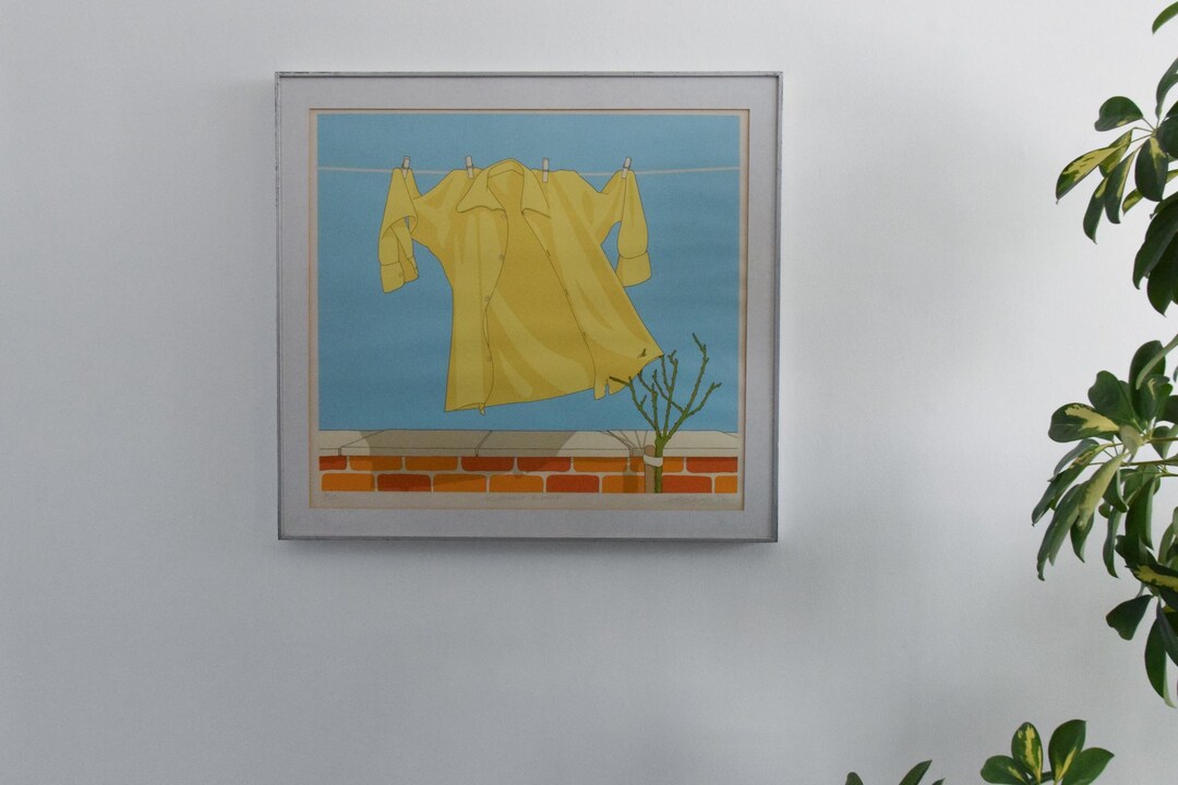 Vintage Original Signed Screen Print by Jeffery Edwards Dated 1972 ...