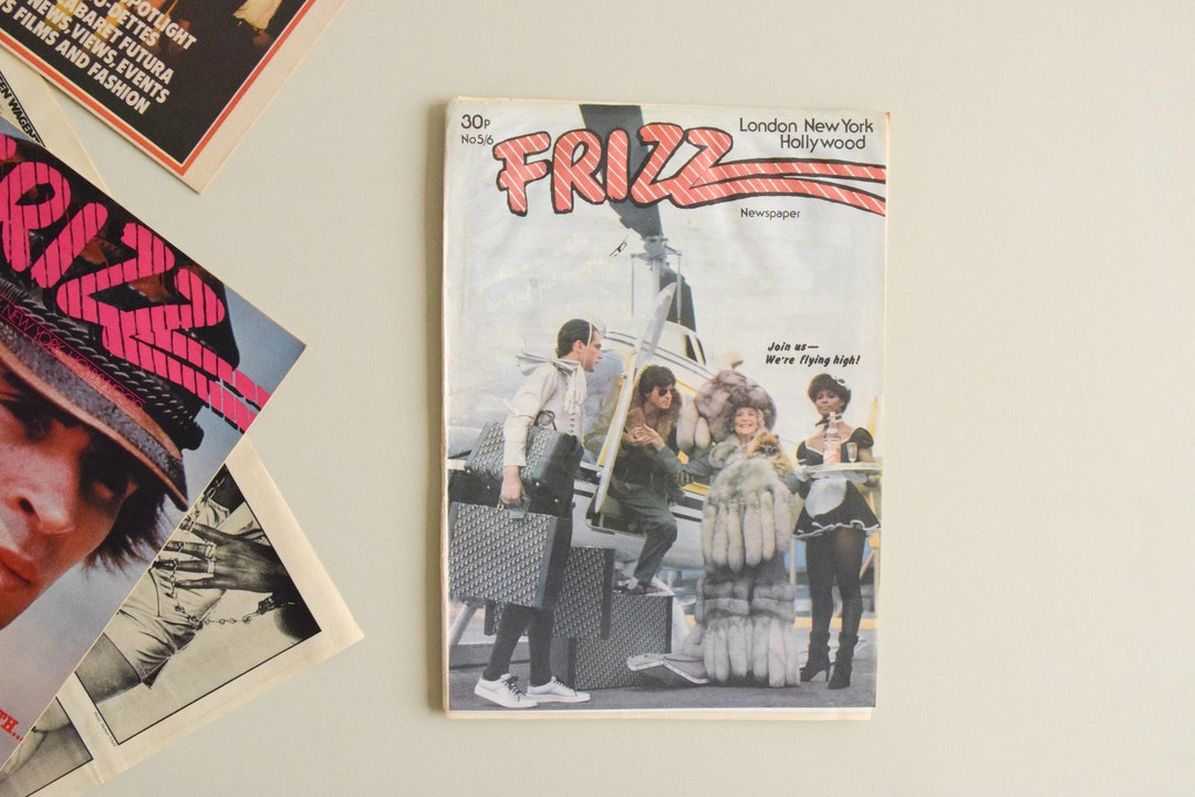 Vintage Frizz Newspaper / Magazine No.5/6 Circa 1970s - Etsy