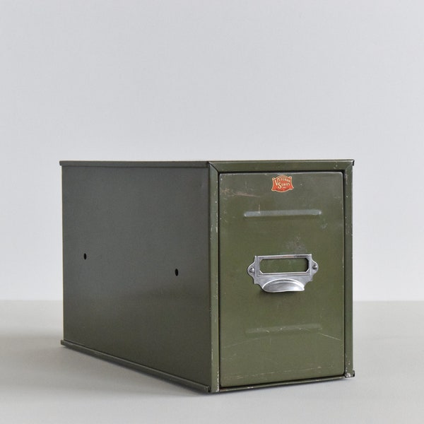 Metal File Box - Etsy