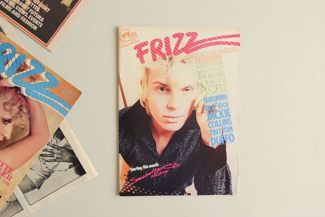 Vintage Frizz Newspaper / Magazine No.8 Circa 1970s - Etsy
