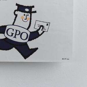Vintage 1960s GPO Post Office Poster - Etsy
