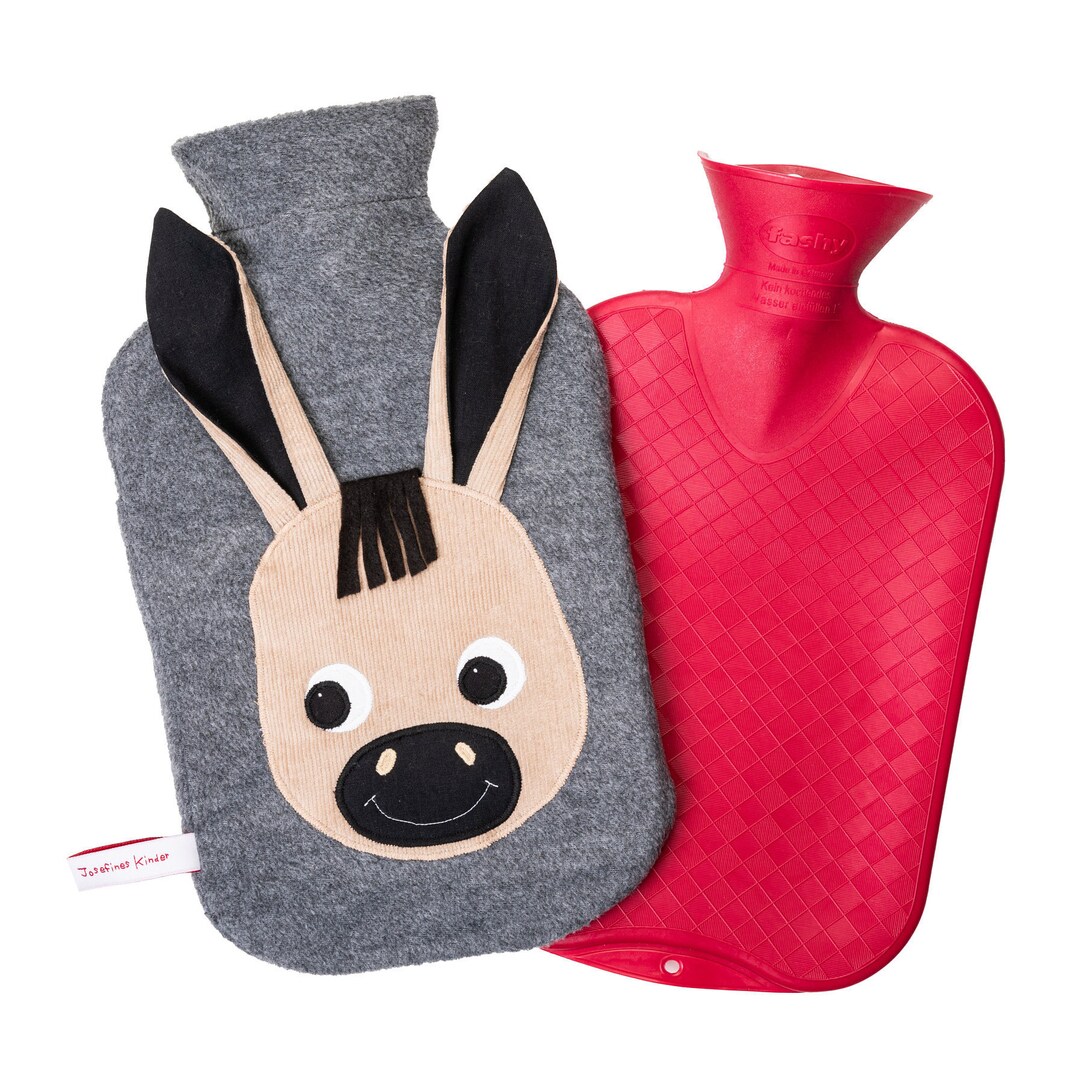 Cover Hot Water Bottle Donkey - Etsy