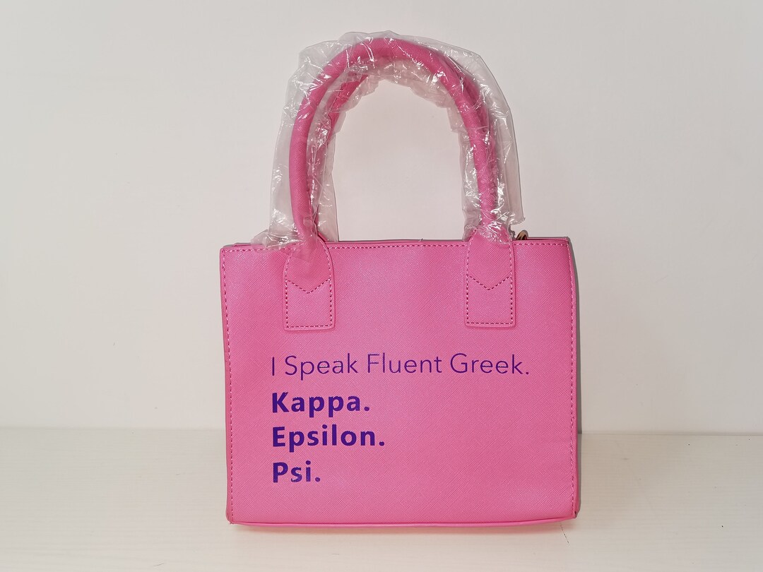 Kappa Epsilon Psi I Speak Fluent Greek Bag - Mini Tote - Etsy