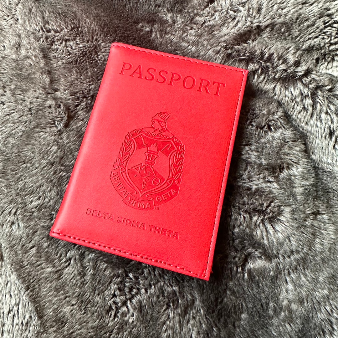 Delta Passport Cover - PU Leather - Etsy