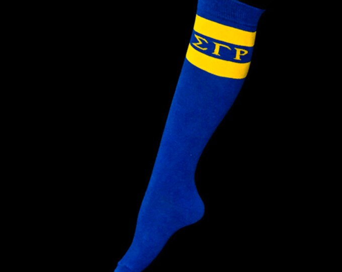 Sigma Gamma Rho Knee High Socks - Etsy