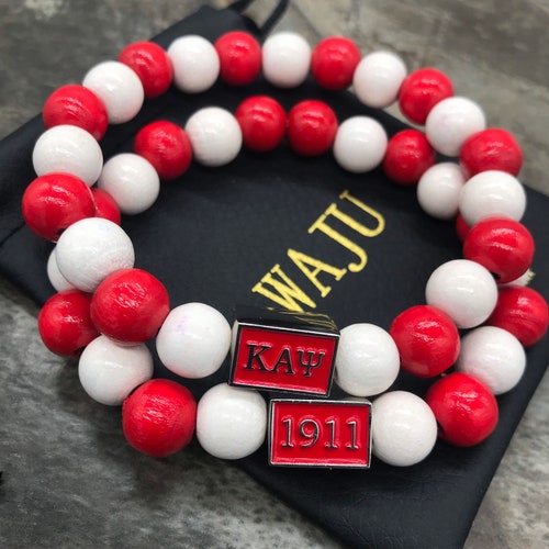Kappa Alpha Psi Beaded Bracelet | Etsy