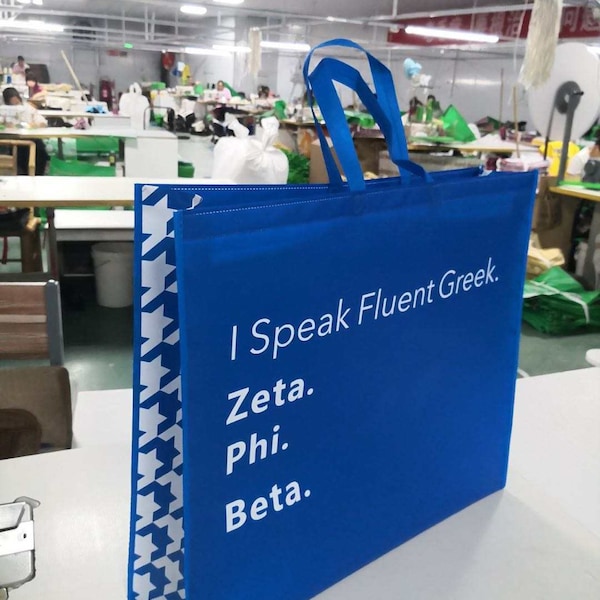 Zeta Phi Beta Bag - Etsy