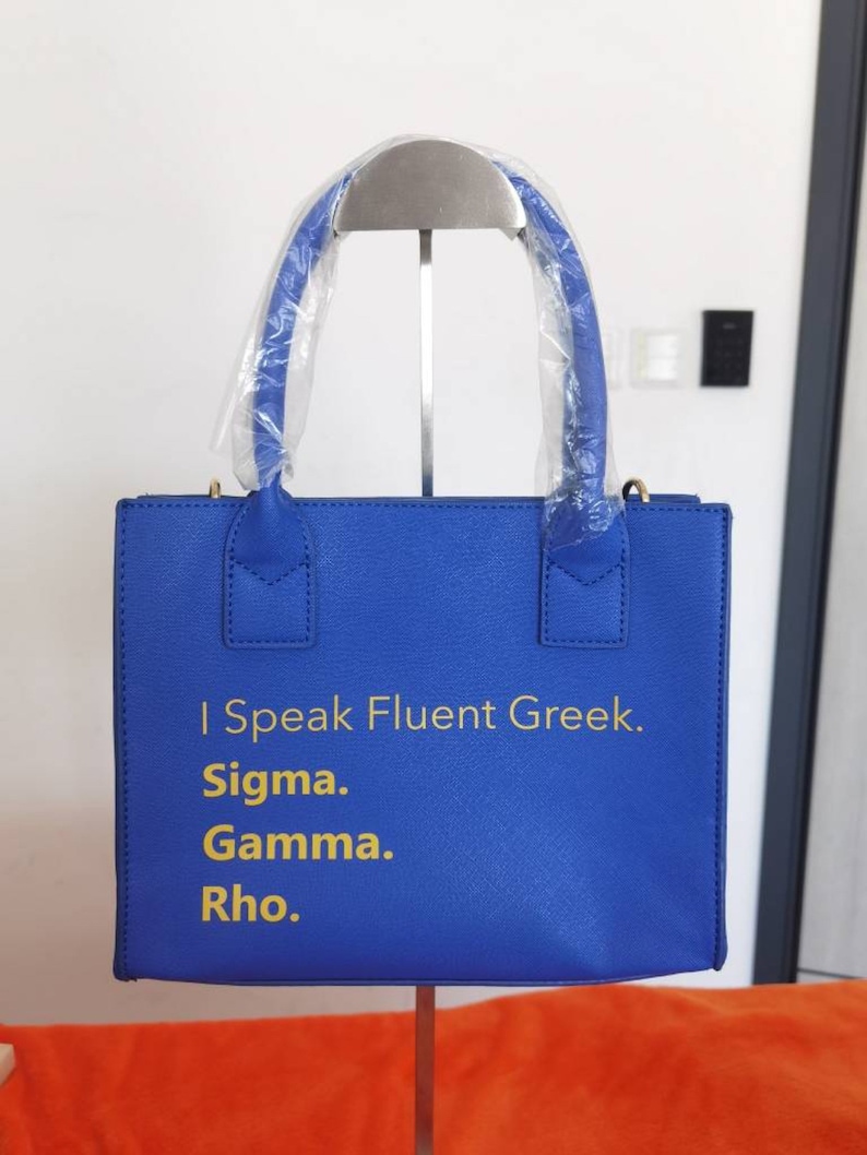 Sigma Gamma Rho I Speak Fluent Greek Bag - Large Tote - Etsy