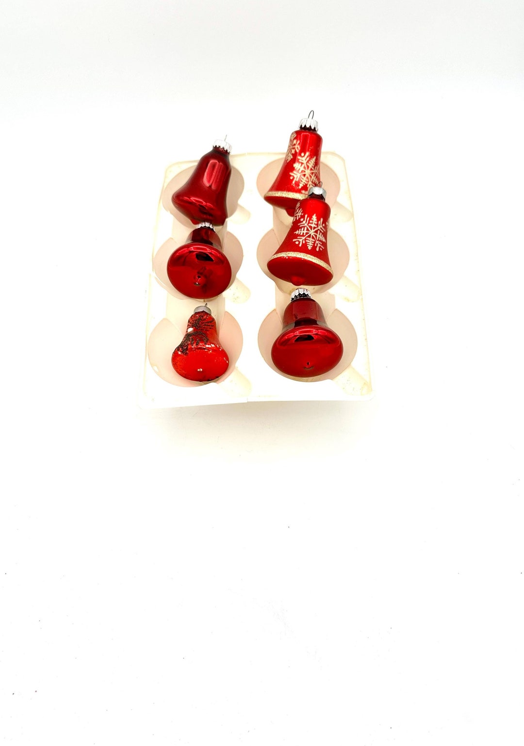 Red Bell Christmas Ornaments - Etsy