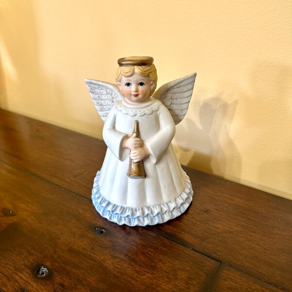 Ceramic Angel Figurine - Etsy