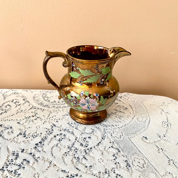 Antique Pink Lusterware - Etsy