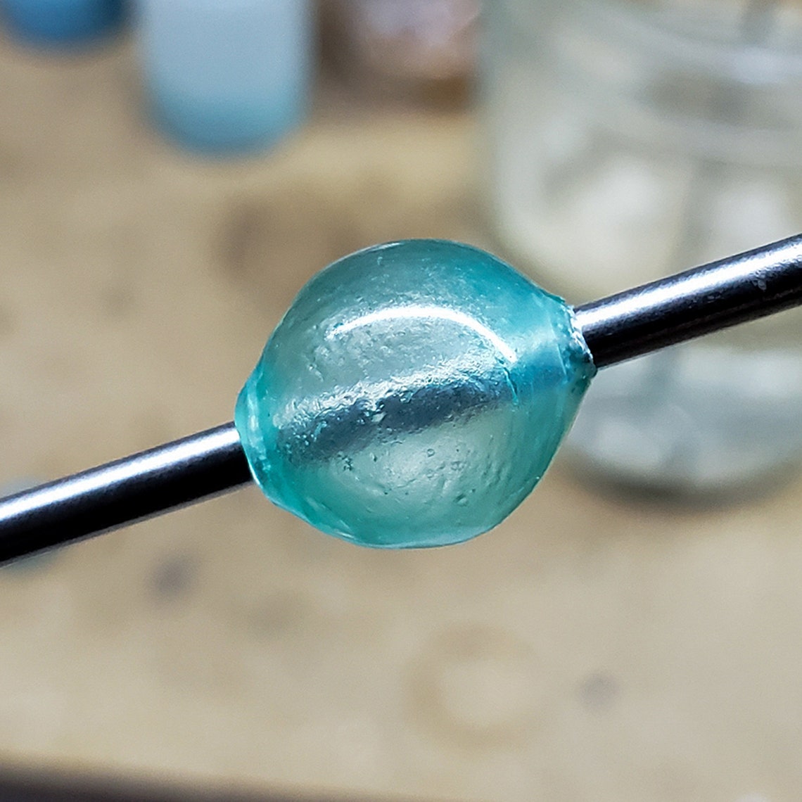 Faux Blown Glass Polymer Clay Tutorial Smooth Hollow Beads - Etsy