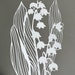 Lily of the Valley Papercut Template Papercutting Lily Flower Pdf Jpg ...