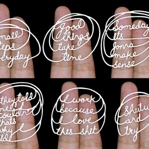 Papercut Inspiration Quotes Typography - Miniature Art - Motivational ...