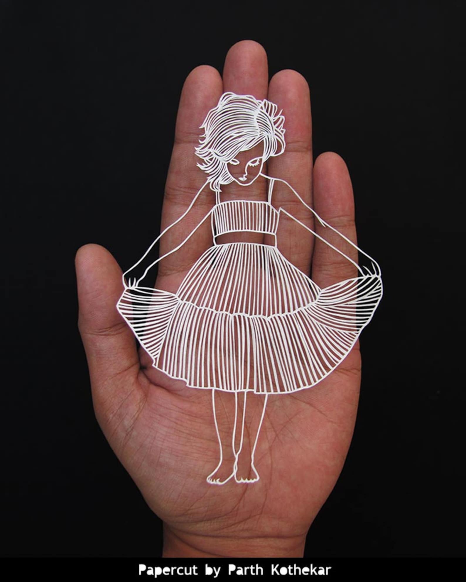 Shipping Free Papercut Paper-cut Art Papercutting Papercraft Paperart ...