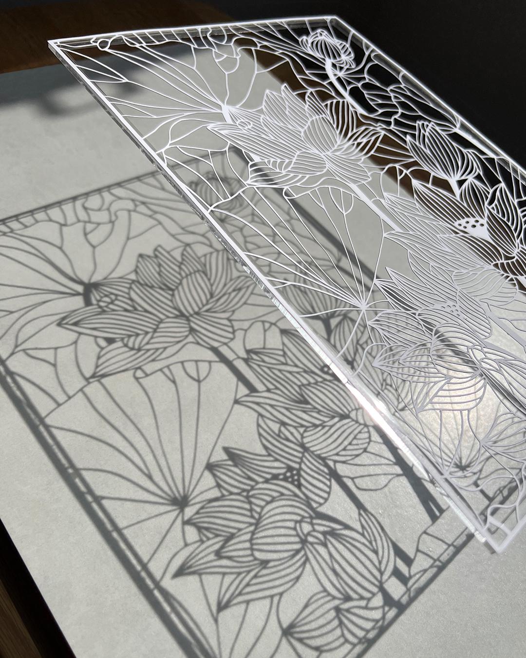 Lotus Papercut Template Papercutting Art Lotus Flower Cricut SVG ...