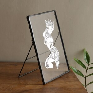 Celestial Dancer Devata Papercutting Art Papercut Sculpture India Art ...