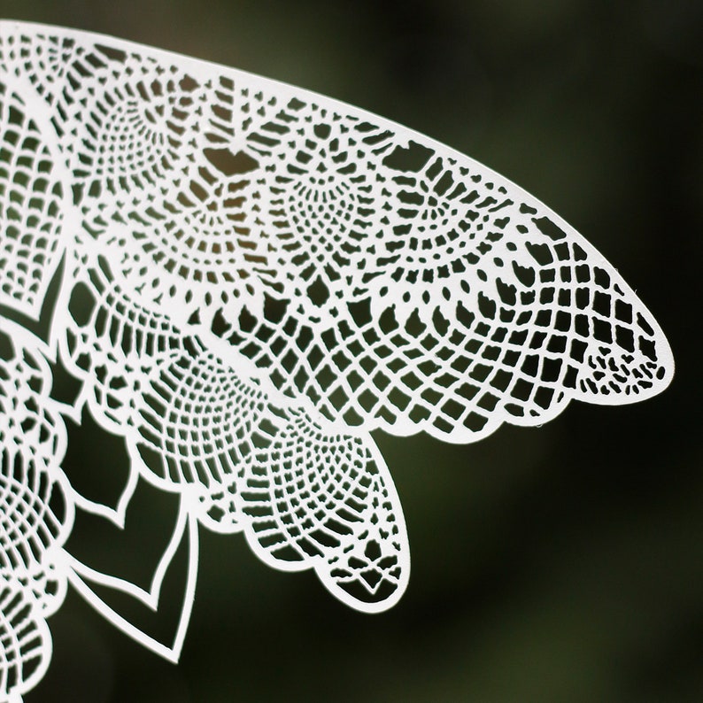 Butterfly Papercut Template Papercutting SVG Paper Cut Art - Etsy