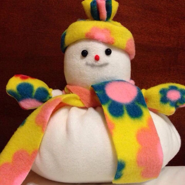 Fleece Snowman - Etsy
