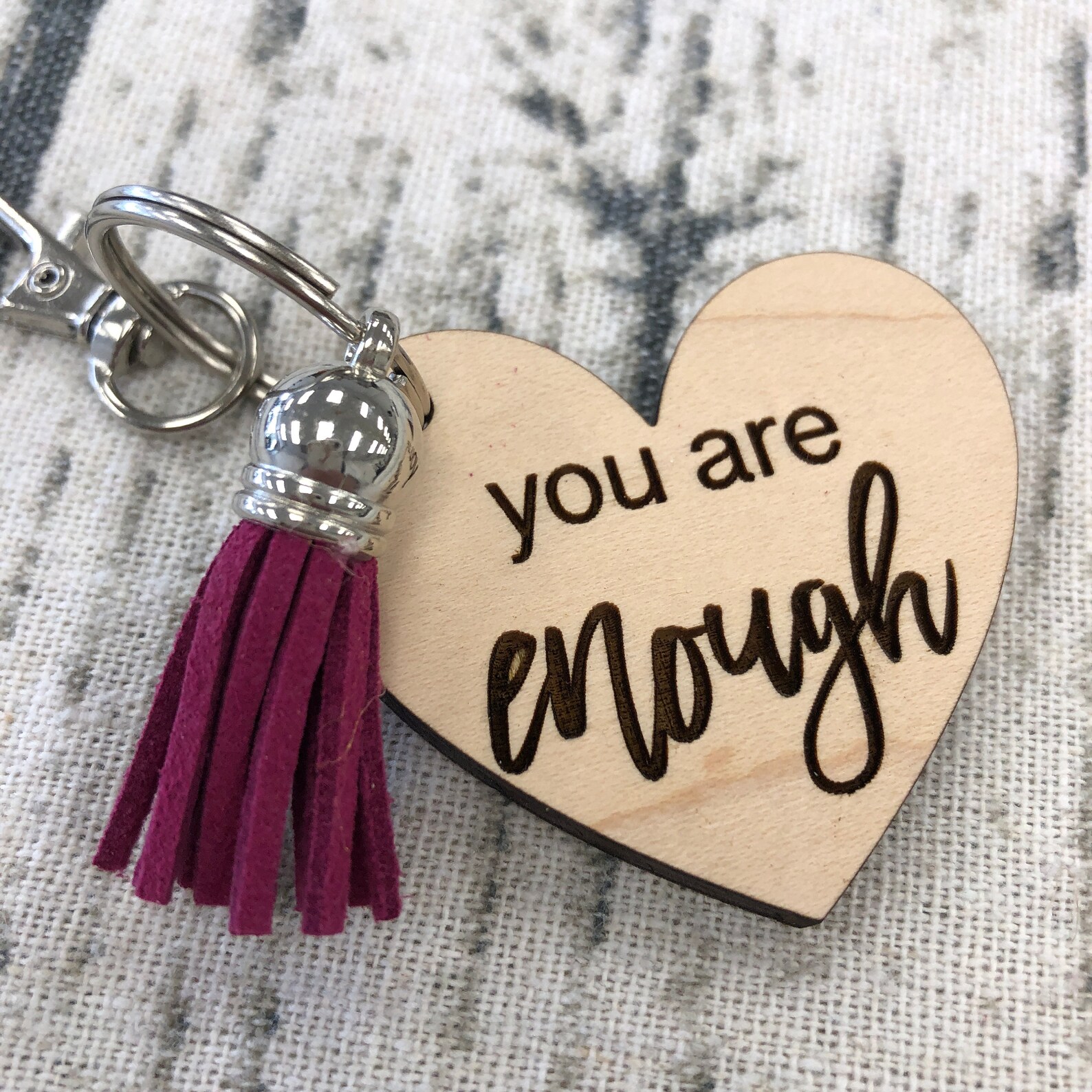 Affirmation Keychain Inspirational Keychain You Are Strong - Etsy
