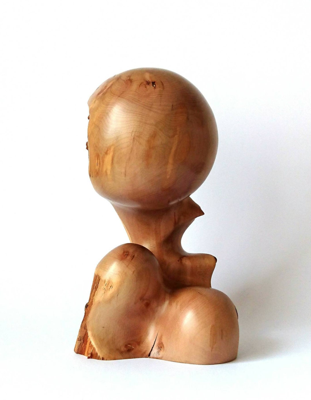 Abstract Woodcarving - Wooden Sculpture - Hawthorn Carving - Wood Art ...