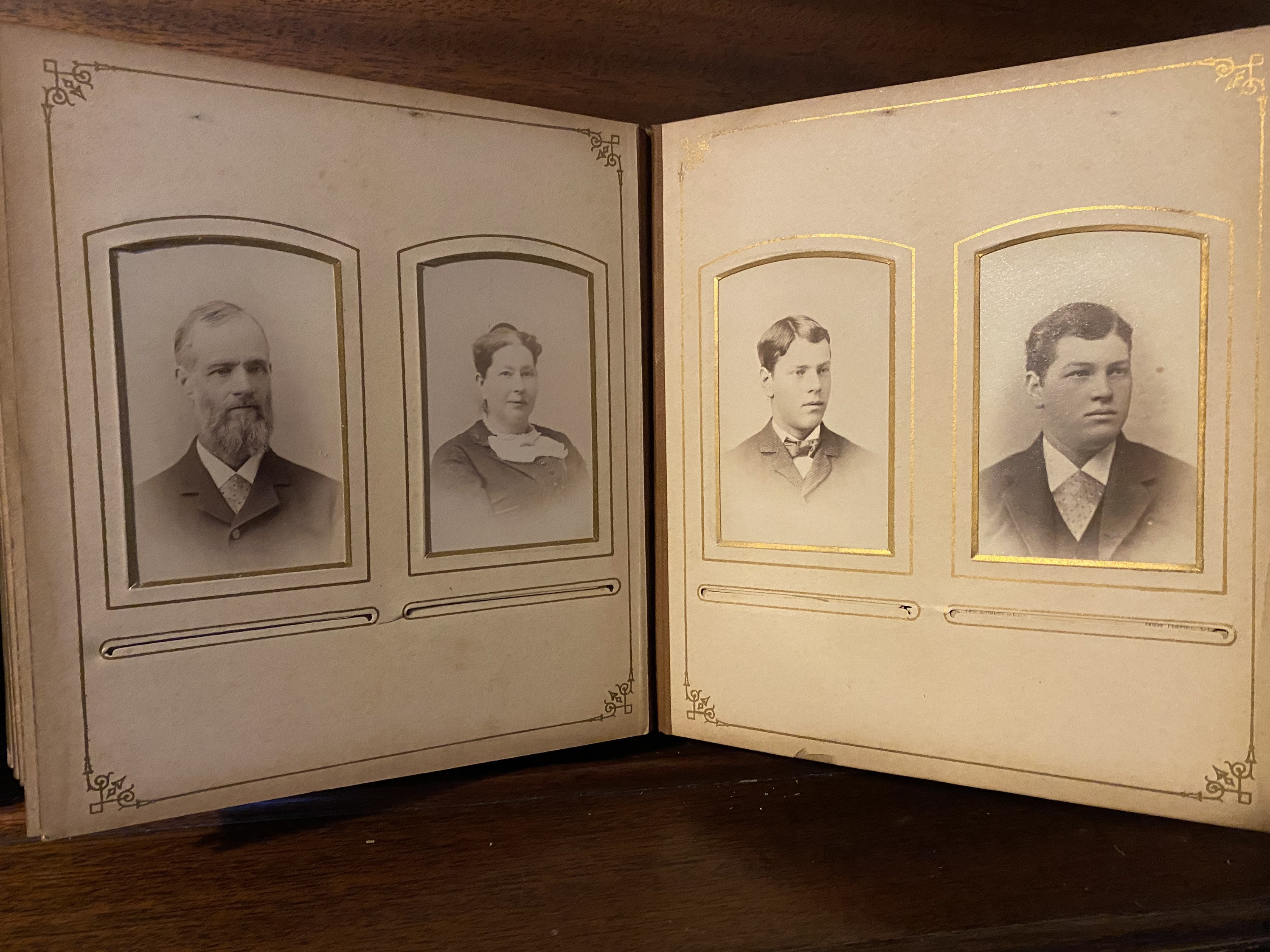 Civil War Era to 1880s Photo Album With 34 Sienna Types ,16cartes De ...
