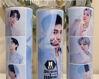 Customized Bangtan Tumbler, BTS Tumbler, BTS Tumbler Merch, Kpop ...
