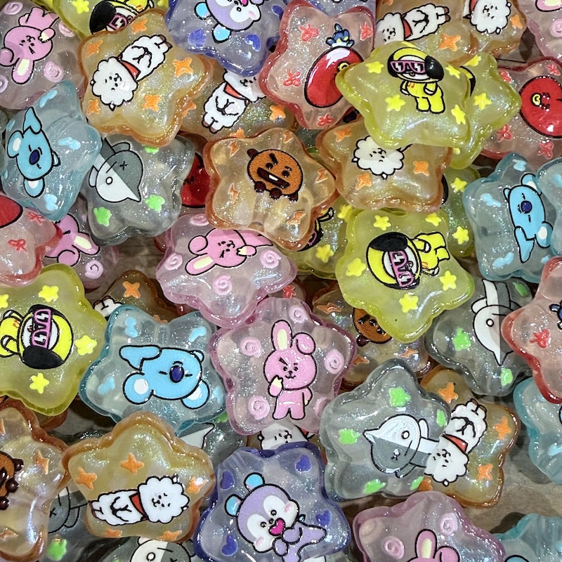 Bt21 Charms for Bracelet - Etsy