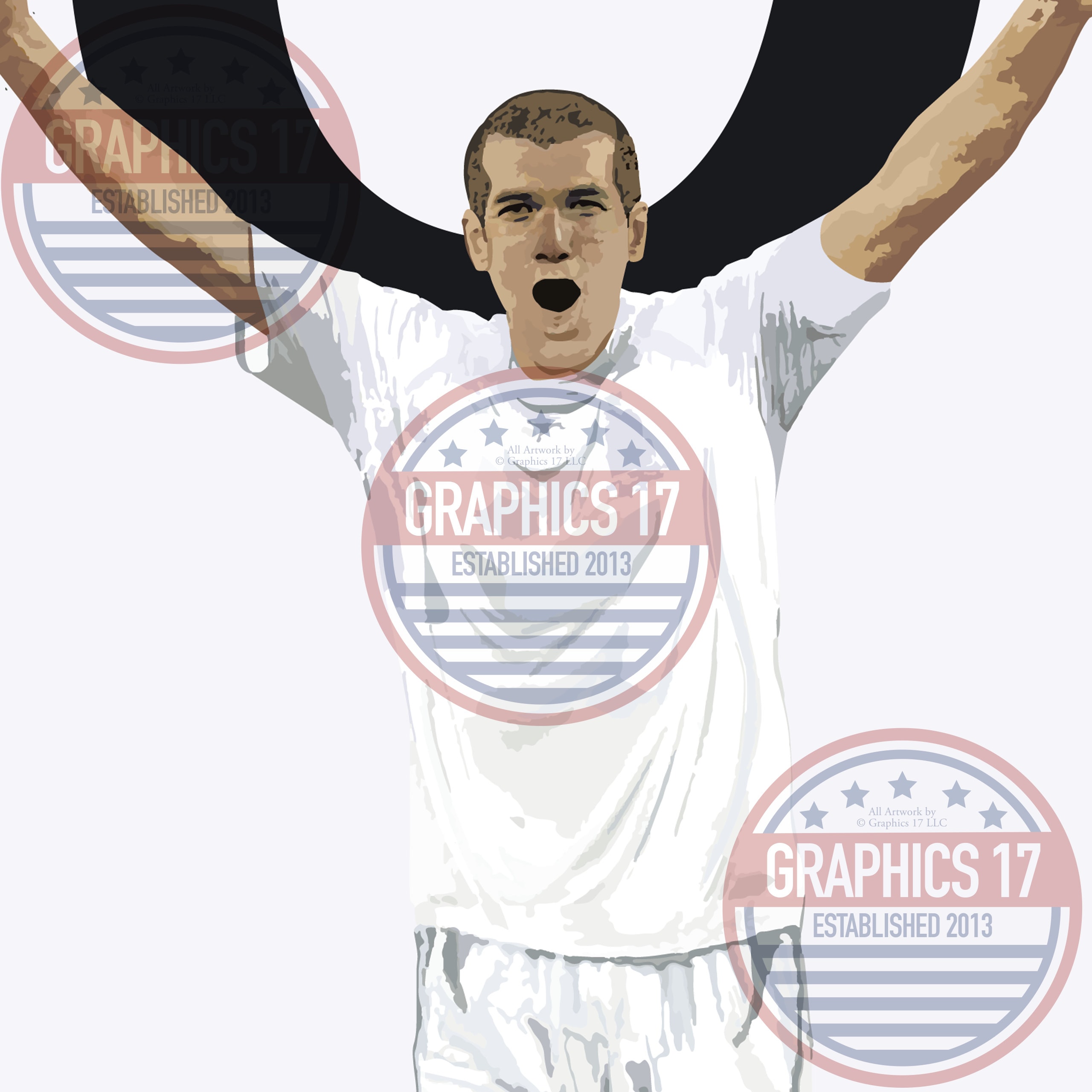 Zinedine Zidane Poster - France Soccer Art - Unframed Soccer Print ...