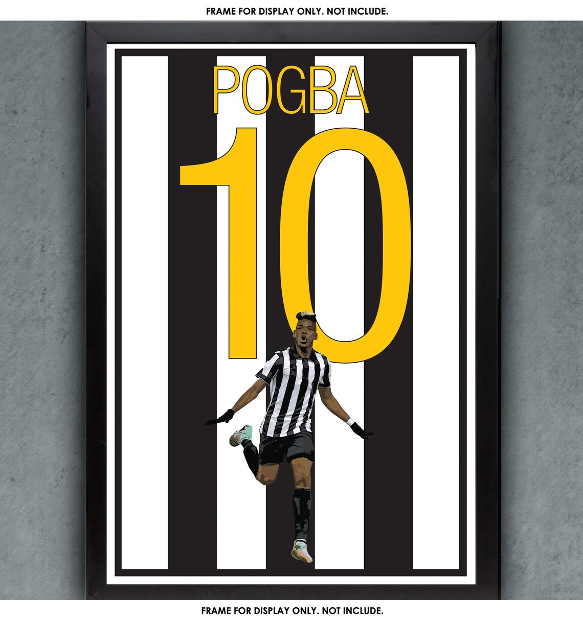 Paul Pogba Juventus Poster french Soccer Poster Unframed - Etsy
