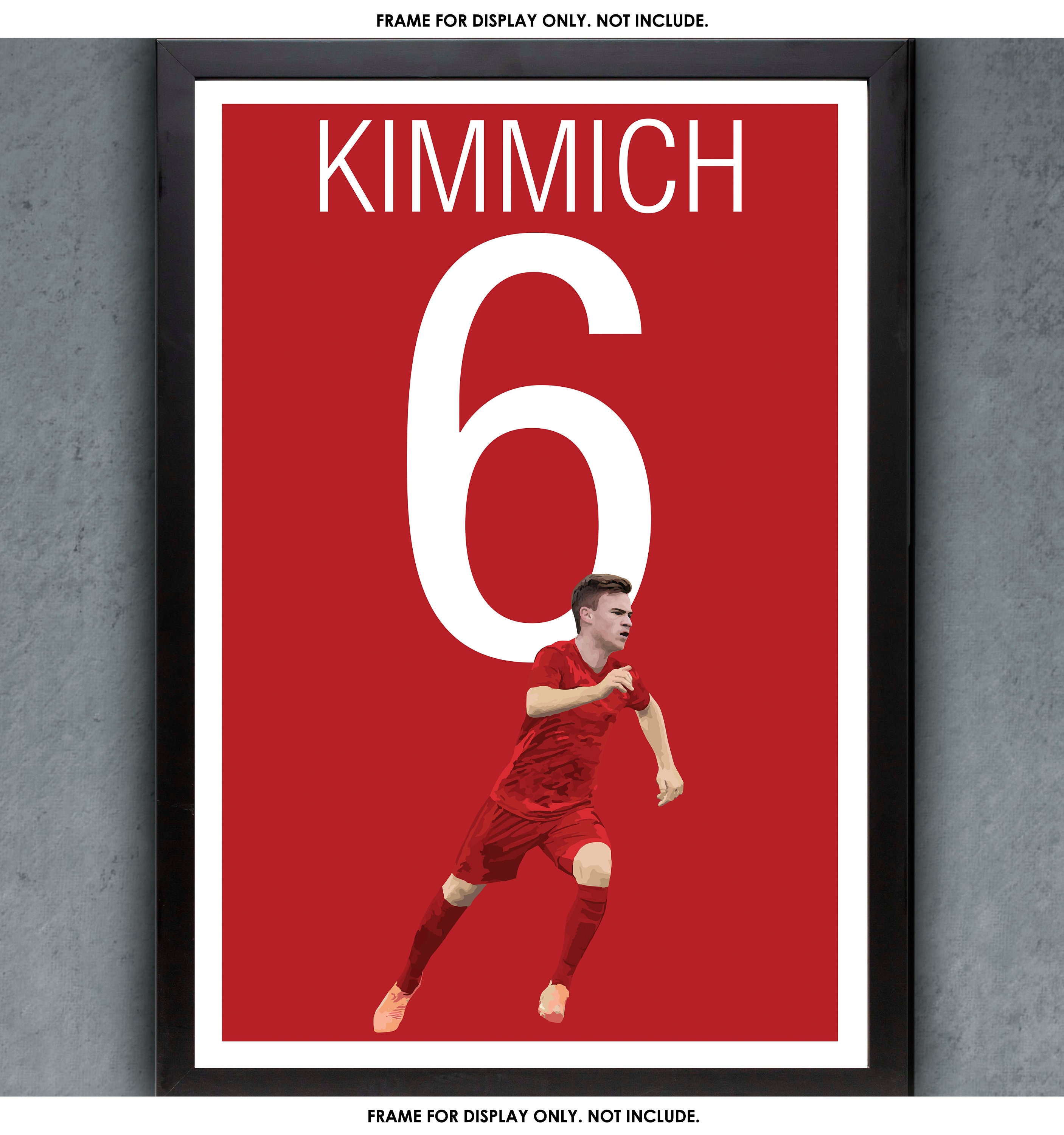 Joshua Kimmich Poster - Bayern Munich Soccer Print -soccer Art ...