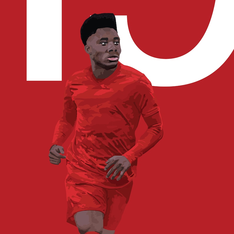 Alphonso Davies Poster - Bayern Munich Soccer Print -soccer Art ...