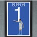 Italia Legend Gianluigi Buffon 1 Poster Italy Soccer Poster - Etsy